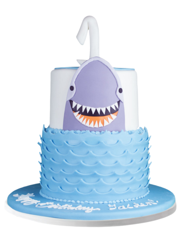Kids Cake Happy Shark– Manan Bakery ~ Las Vegas